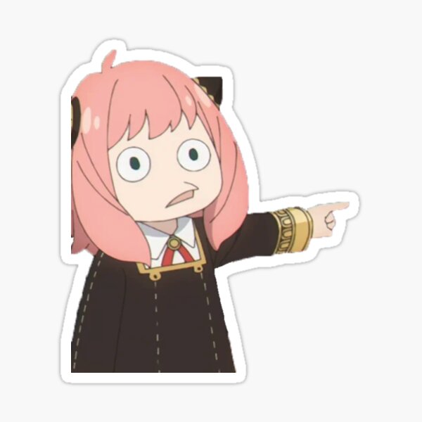 "[ SALE ] Spy X Family Anya Pack 43 Sticker" Sticker by Tazi-MA | Redbubble