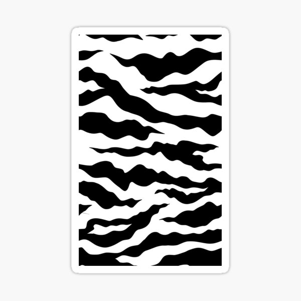 "Zebra Print" Sticker for Sale by PathfinderCP | Redbubble