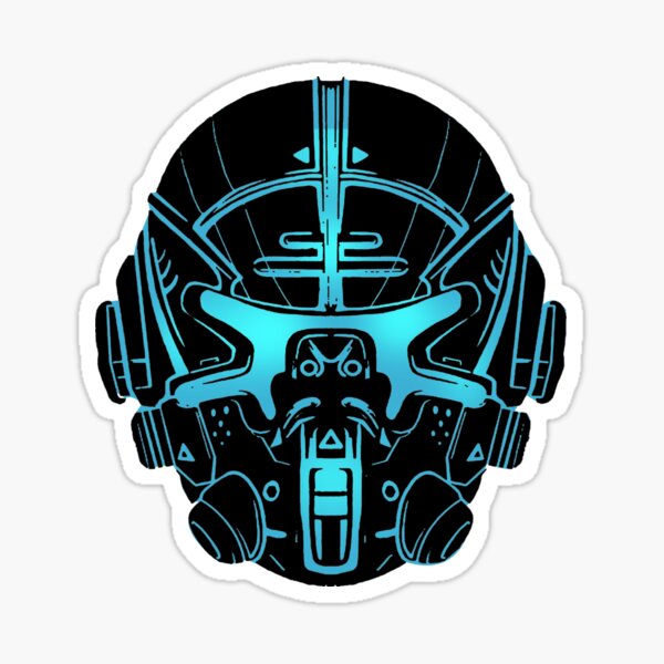" titanfall 2 helmet 2022" Sticker for Sale by Aidaros | Redbubble