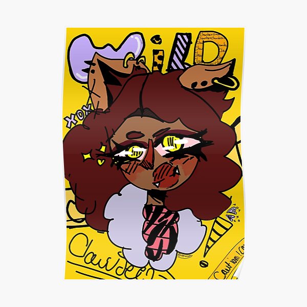 "Clawdeen artwork monster high" Poster for Sale by Reptilechelsie ...