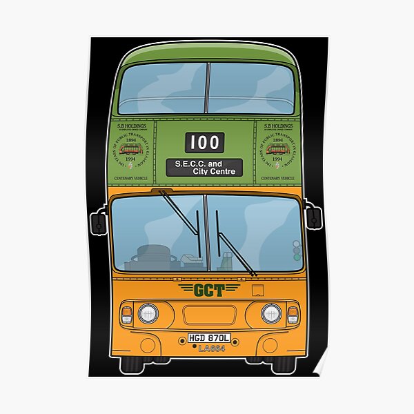 "GCT 1994 100 Years Centenary livery Atlantean LA664 Retro Greater ...
