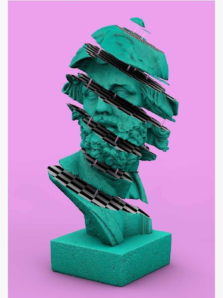 "Vaporwave Glitch" Canvas Print by vapormoon | Redbubble