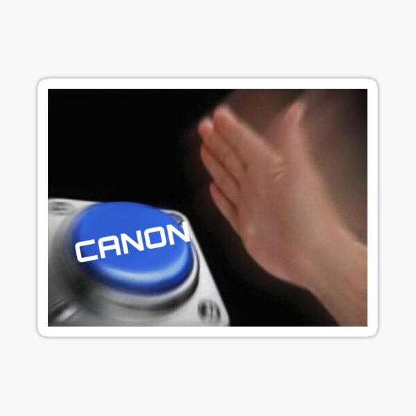 "CANON" Sticker for Sale by doconyxdesigns | Redbubble