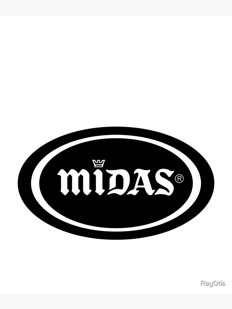 "Midas King of Mufflers Vintage Retro Logo" Poster for Sale by RayOtis ...