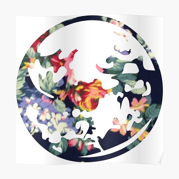 "Floral Earthbound" Poster by brushmi | Redbubble