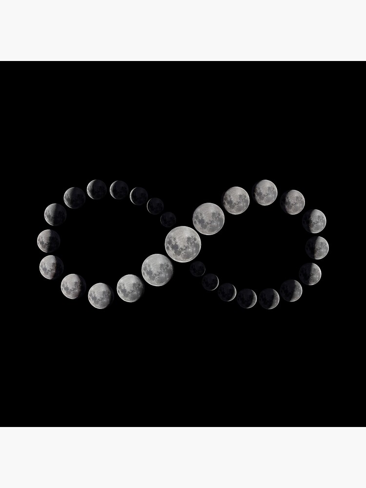 "Infinite Moon Phases" Poster for Sale by Caregiverology | Redbubble
