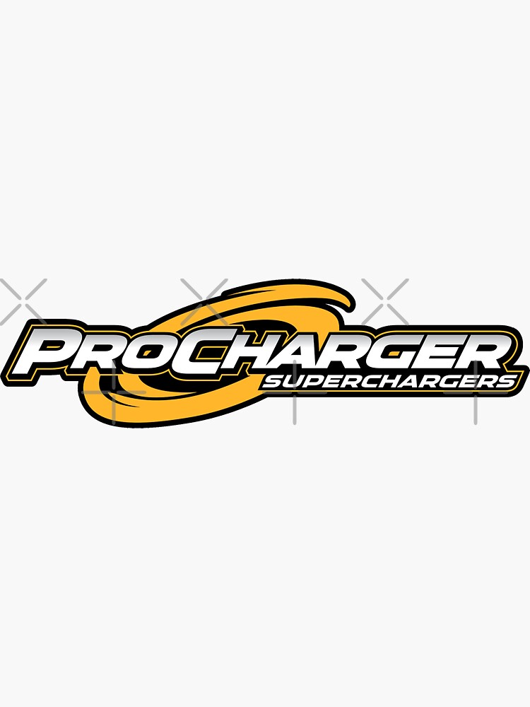 "Procharger Superchargers" Sticker for Sale by DigiArtza | Redbubble