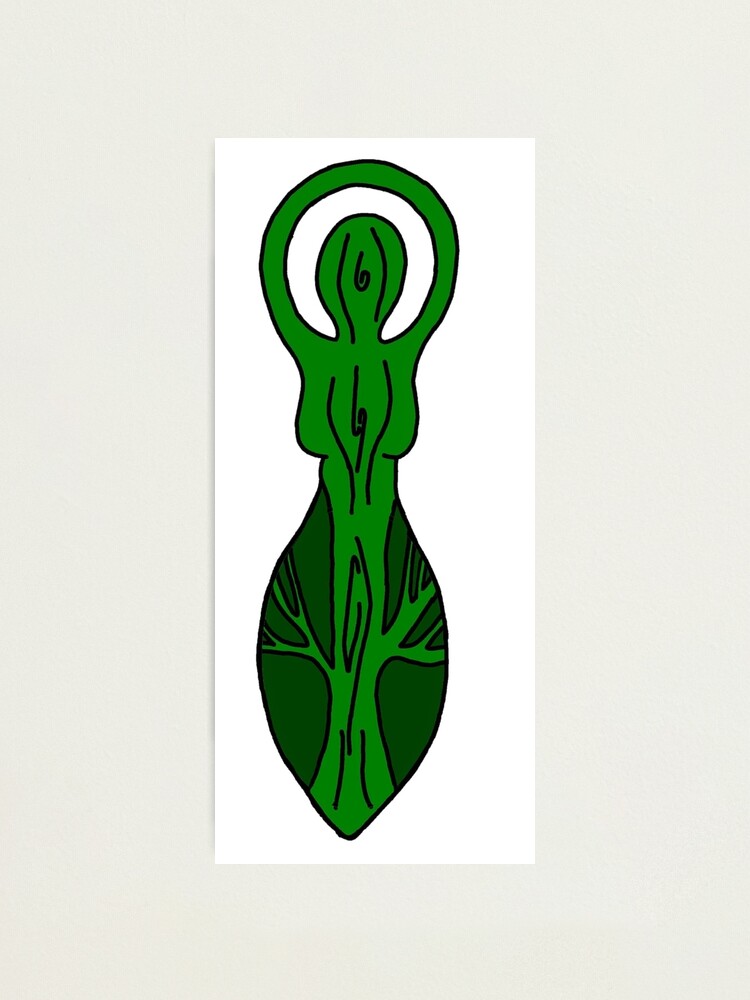 "Pagan Earth Goddess Symbol" Photographic Print by imphavok | Redbubble