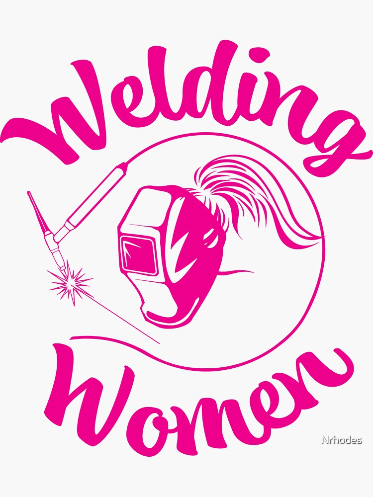 "Pink Welding Women Tig" Sticker for Sale by Nrhodes | Redbubble