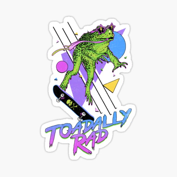 "frog and toad" Sticker for Sale by kemonix | Redbubble