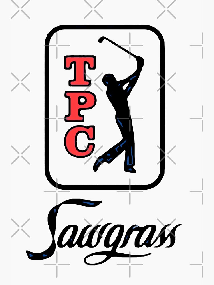 "TPC Sawgrass" Sticker for Sale by blt1000 | Redbubble