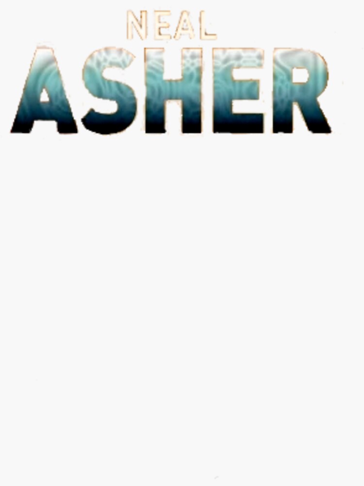 "Neal Asher" Sticker for Sale by FatiDe | Redbubble