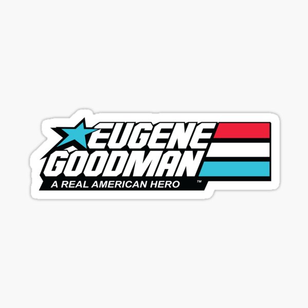 "GOODMAN " Sticker for Sale by Toygami | Redbubble