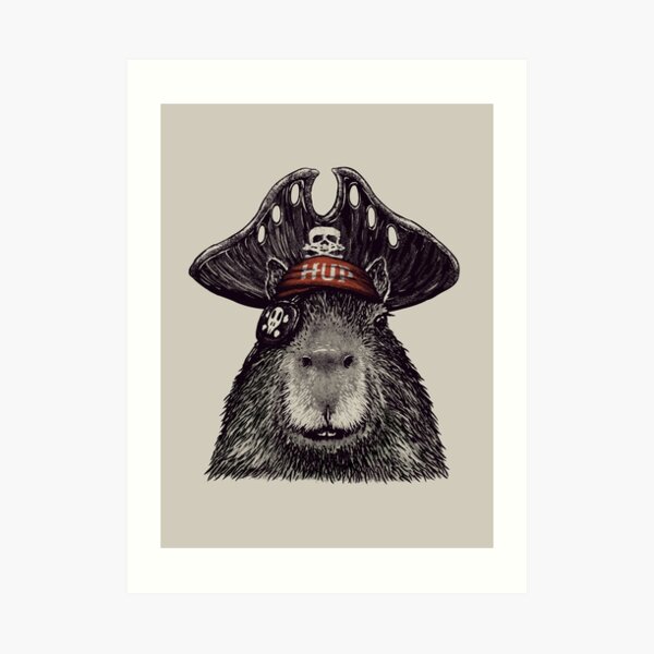 "Capyrate - Pirate Capybara | Capy Yuzu | His Name - Gort | Pet Mat ...