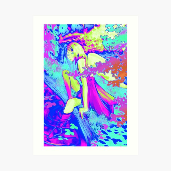 "Hyperpop Angel" Art Print for Sale by sheep-in-a-box | Redbubble