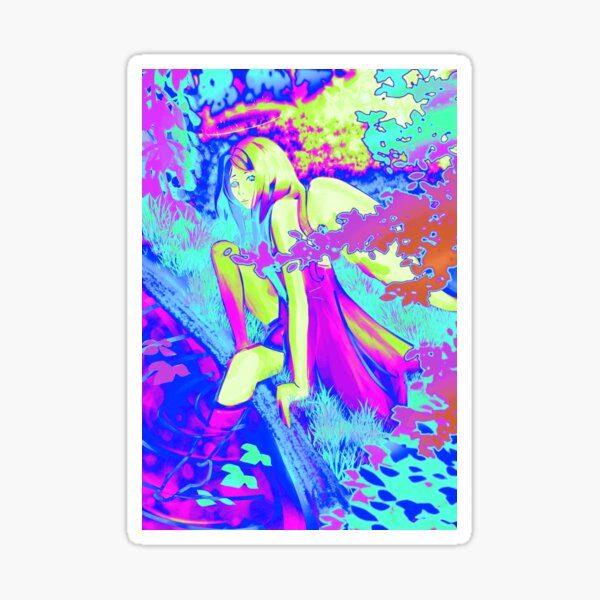 "Hyperpop Angel" Sticker by sheep-in-a-box | Redbubble