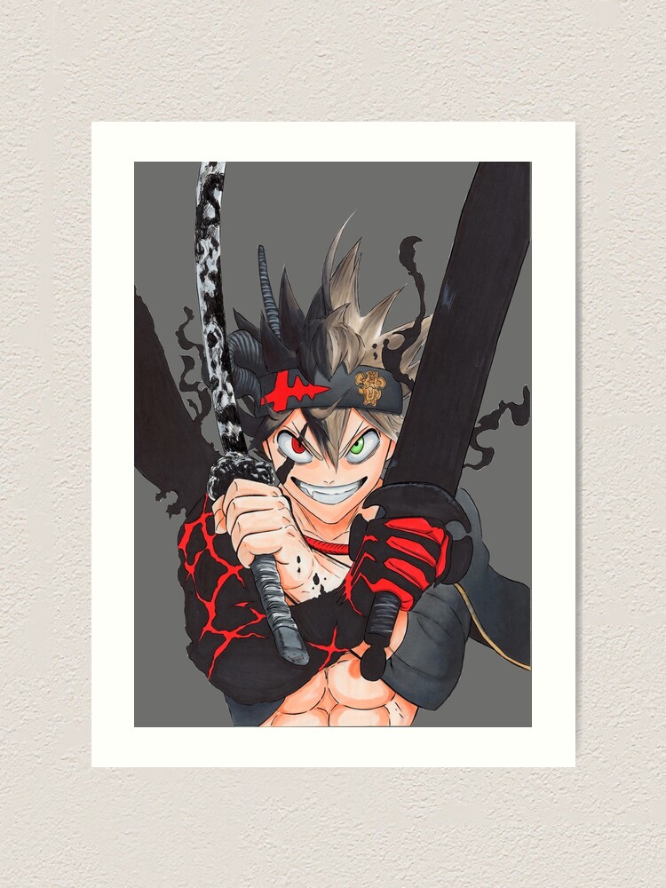"Asta Demon Form " Art Print for Sale by LeizoArt | Redbubble