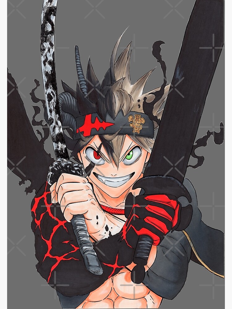 "Asta Demon Form " Poster for Sale by LeizoArt | Redbubble