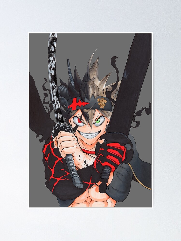 "Asta Demon Form " Poster for Sale by LeizoArt | Redbubble