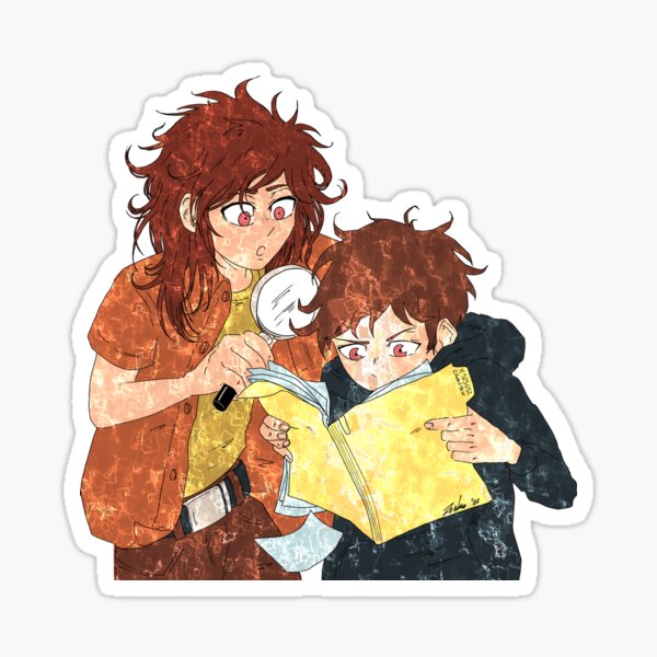 "Keith and Jeremy" Sticker for Sale by Aka Zenko | Redbubble