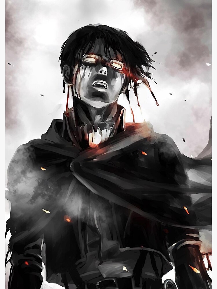 "Levi - Stare - SnK" Poster for Sale by loicfloyd222 | Redbubble