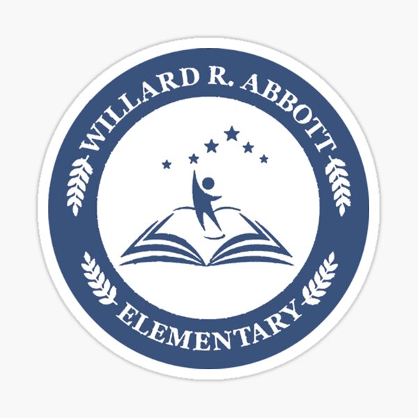 "Abbott Elementary " Sticker by LucaHowell | Redbubble