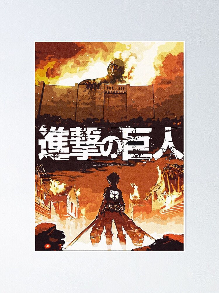 "Levi - Stare - SnK" Poster for Sale by loicfloyd222 | Redbubble