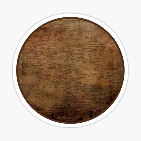 "Vintage Map of Denmark Map" Sticker for Sale by Kayadesignsja | Redbubble