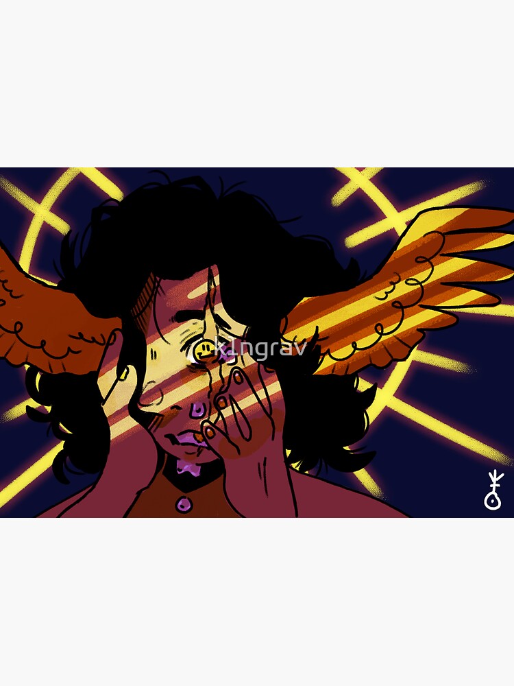 "Out of Luck! " Sticker for Sale by k1ngrav | Redbubble