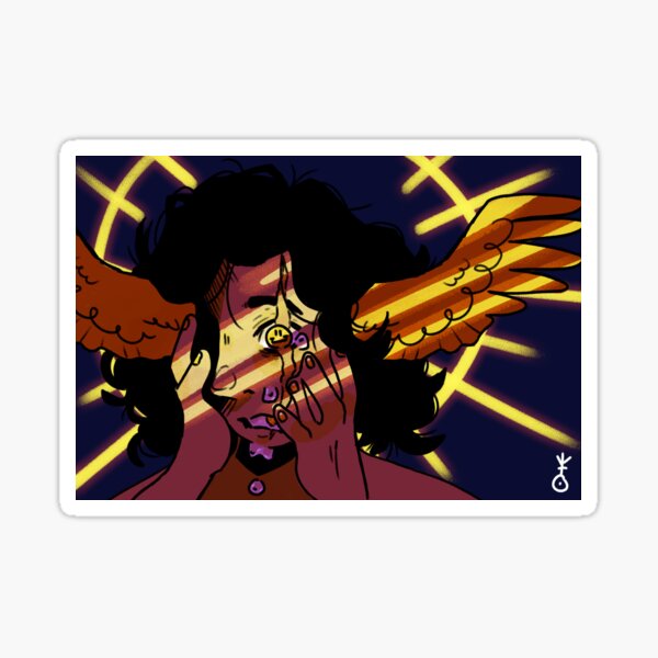 "Out of Luck! " Sticker for Sale by k1ngrav | Redbubble