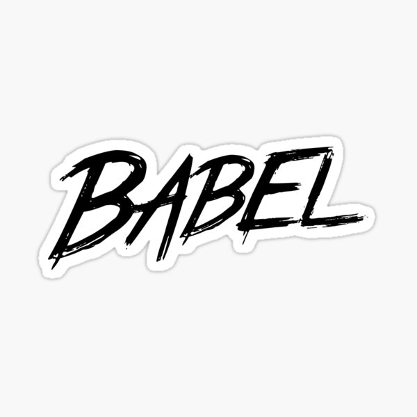 "Babel JS logo" Sticker for Sale by hipstuff | Redbubble
