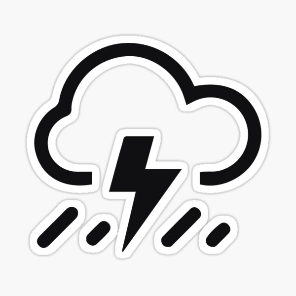 "storm" Sticker for Sale by JuanKore | Redbubble