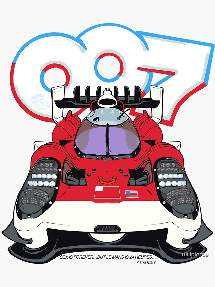 "Glickenhaus SCG007 Hypercar " Sticker for Sale by willpierce | Redbubble