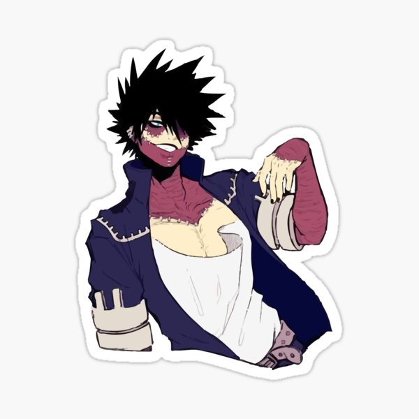 "Dabi "My Hero Academia"" Sticker for Sale by OasisDesignsEO | Redbubble
