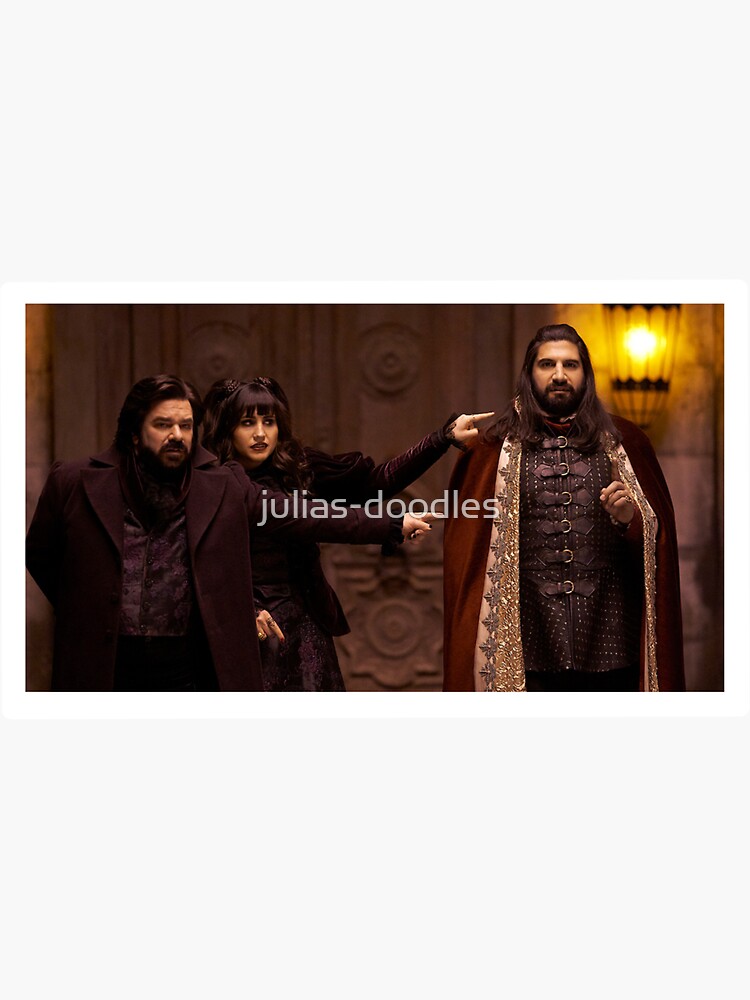 "WWDITS | Pointing At Nandor" Sticker for Sale by julias-doodles ...