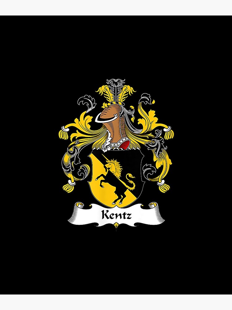 Póster «Escudo de armas de Kentz Escudo de la familia» de carylonros ...