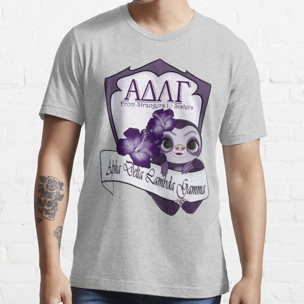 "Alpha Delta Lambda Gamma Chapter Crest" T-shirt for Sale by AlphaSloths | Redbubble ...
