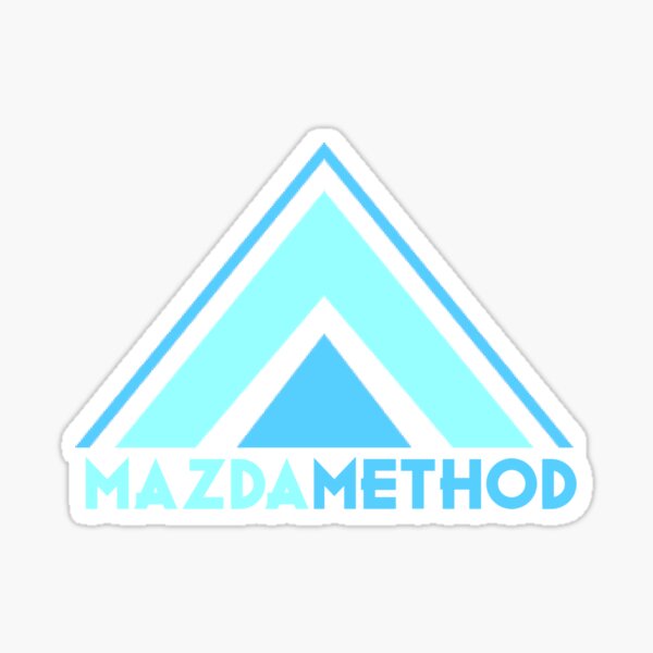 "IC - Mazda Method" Sticker for Sale by JAStacey | Redbubble