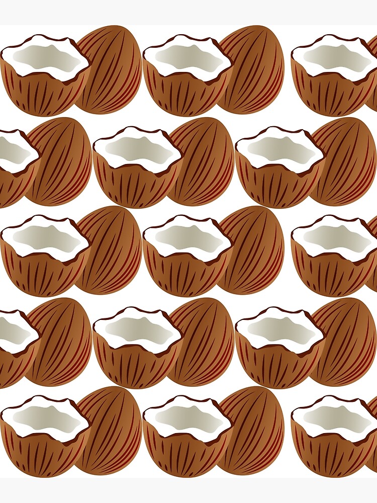 "Coconut Print on demand Design" Poster for Sale by Naadiyaa | Redbubble