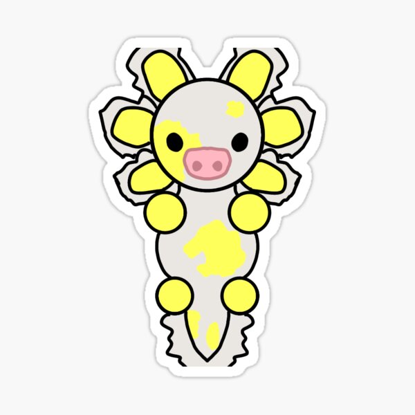 "Lemon Cow! Axolotl! Axolcow" Sticker for Sale by Noot--Is--Epic ...