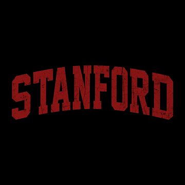 "Stanford California CA vintage Athletic Style" Sticker for Sale by ...
