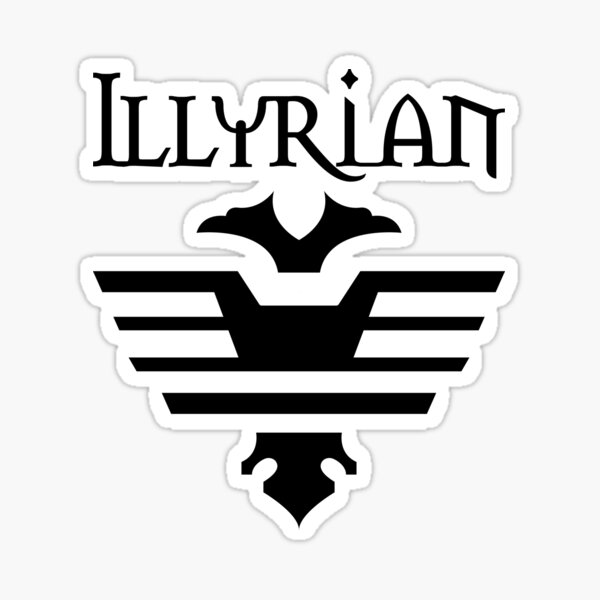 "ILLYRIAN - Proud" Sticker for Sale by ASDUA | Redbubble
