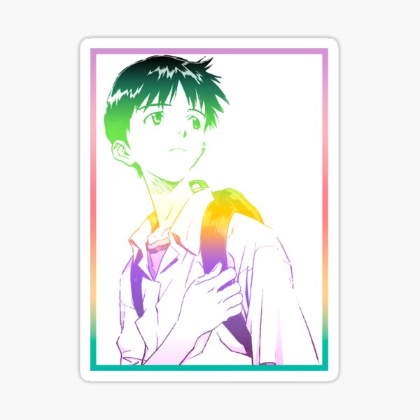 "Amazing Friends Strange Behavior Colorful Shinji Ikari Gifts For ...