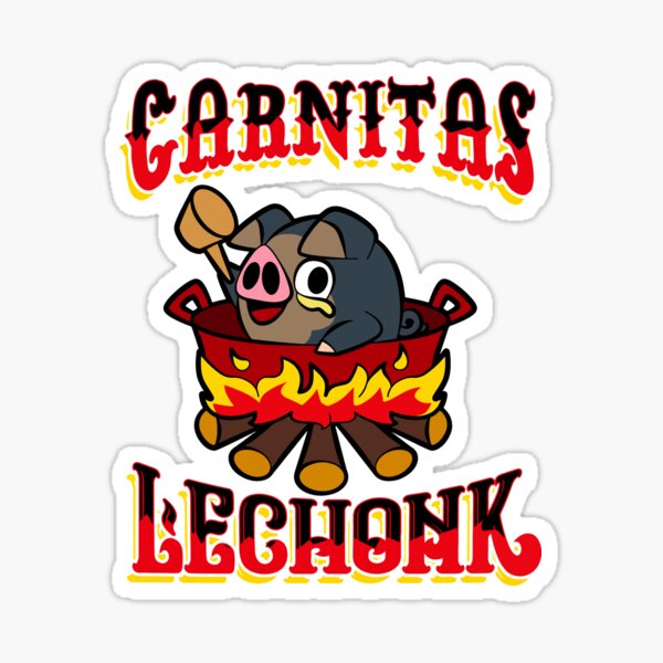 "Lechonk Fire" Sticker for Sale by MaxwellStroman | Redbubble