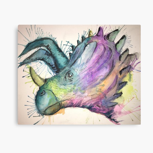"Pentasaurus" Canvas Print for Sale by AlexNeale | Redbubble