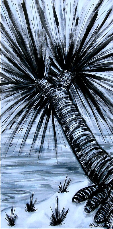 "Pandanus Palms I" by Kylie Blakemore | Redbubble