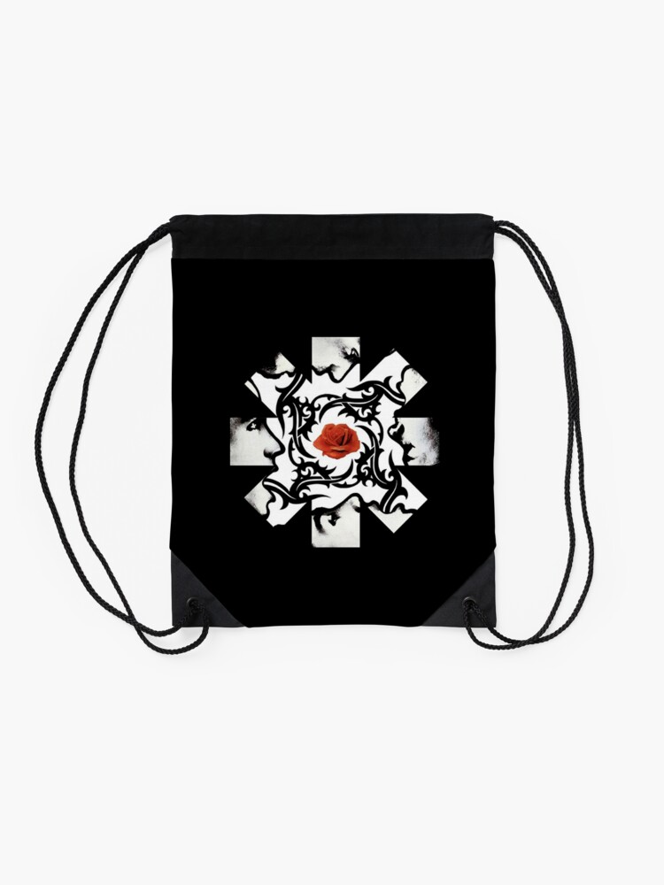 Red Hot Chili Peppers, flowers chilli roses Drawstring Bag sold by ...
