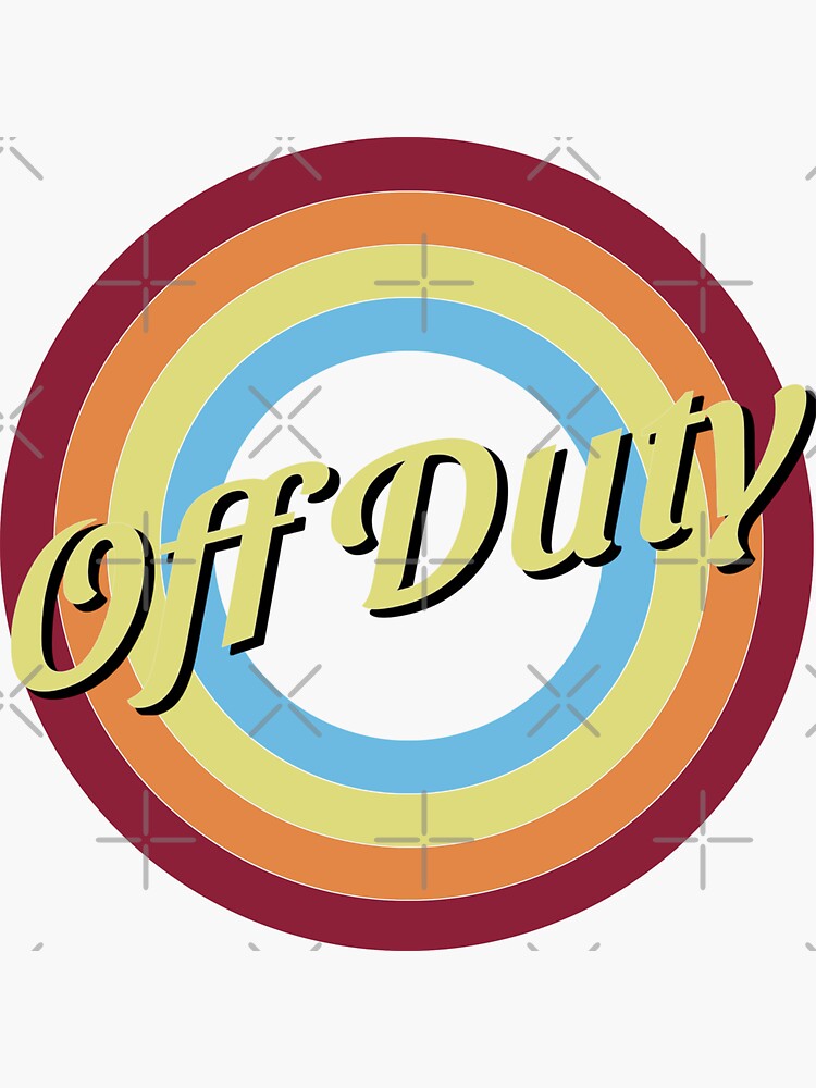 "We Are On A Break Teacher Off Duty" Sticker for Sale by dennystee ...