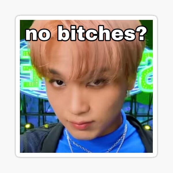 "haechan meme" Sticker for Sale by SammieScottRyl | Redbubble