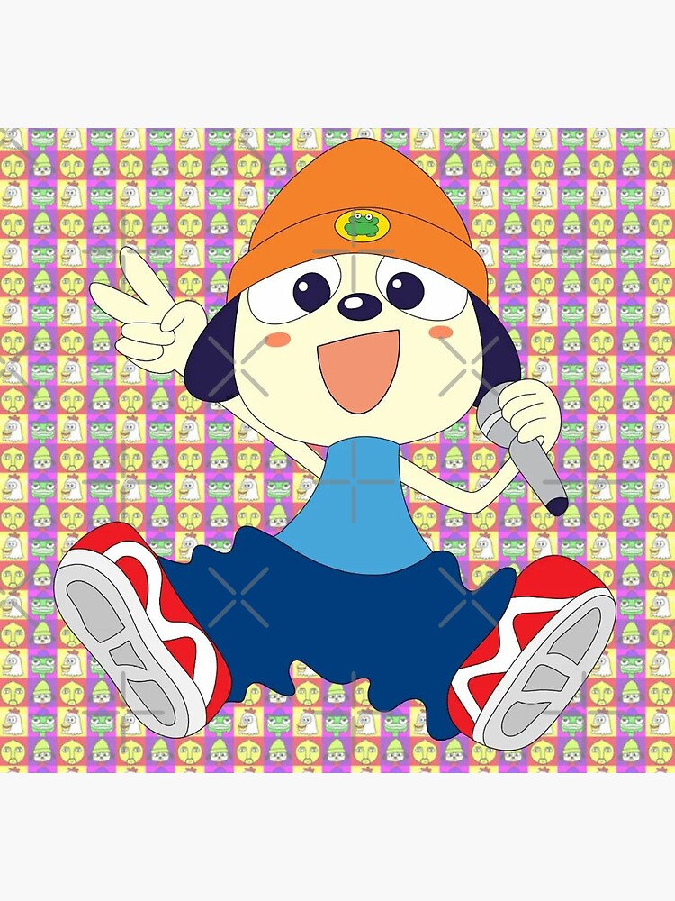 "Parappa The Rapper Sticker" Sticker for Sale by RiverOfRuins | Redbubble